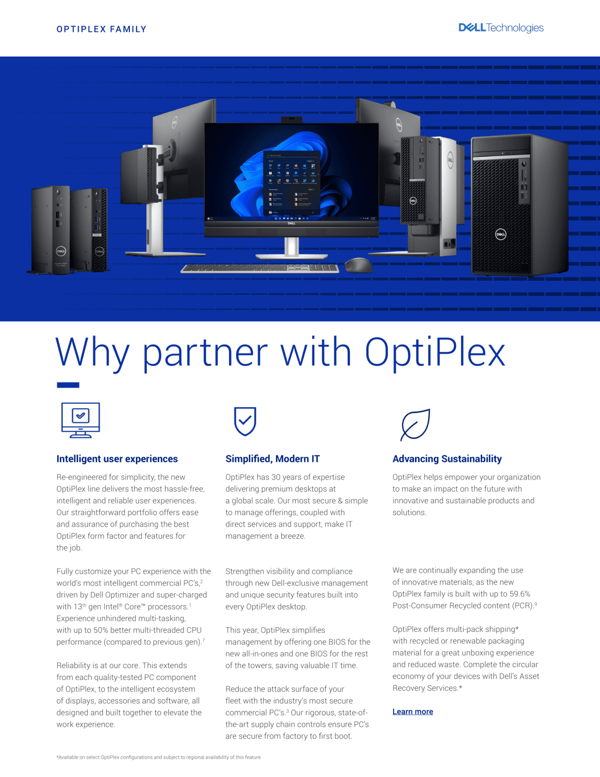 OPTIPLEX FAMILY – technology TODAY