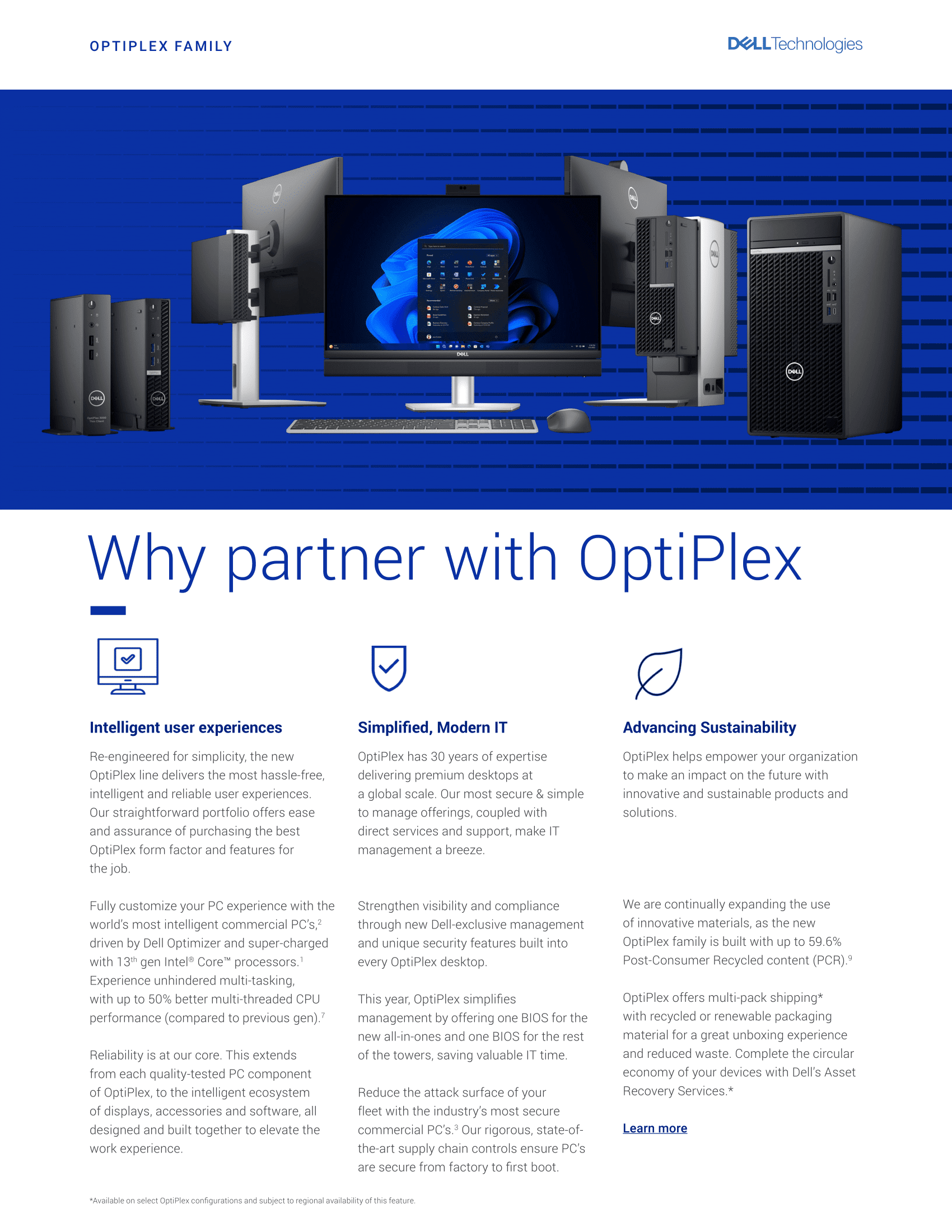 OPTIPLEX FAMILY – technology TODAY