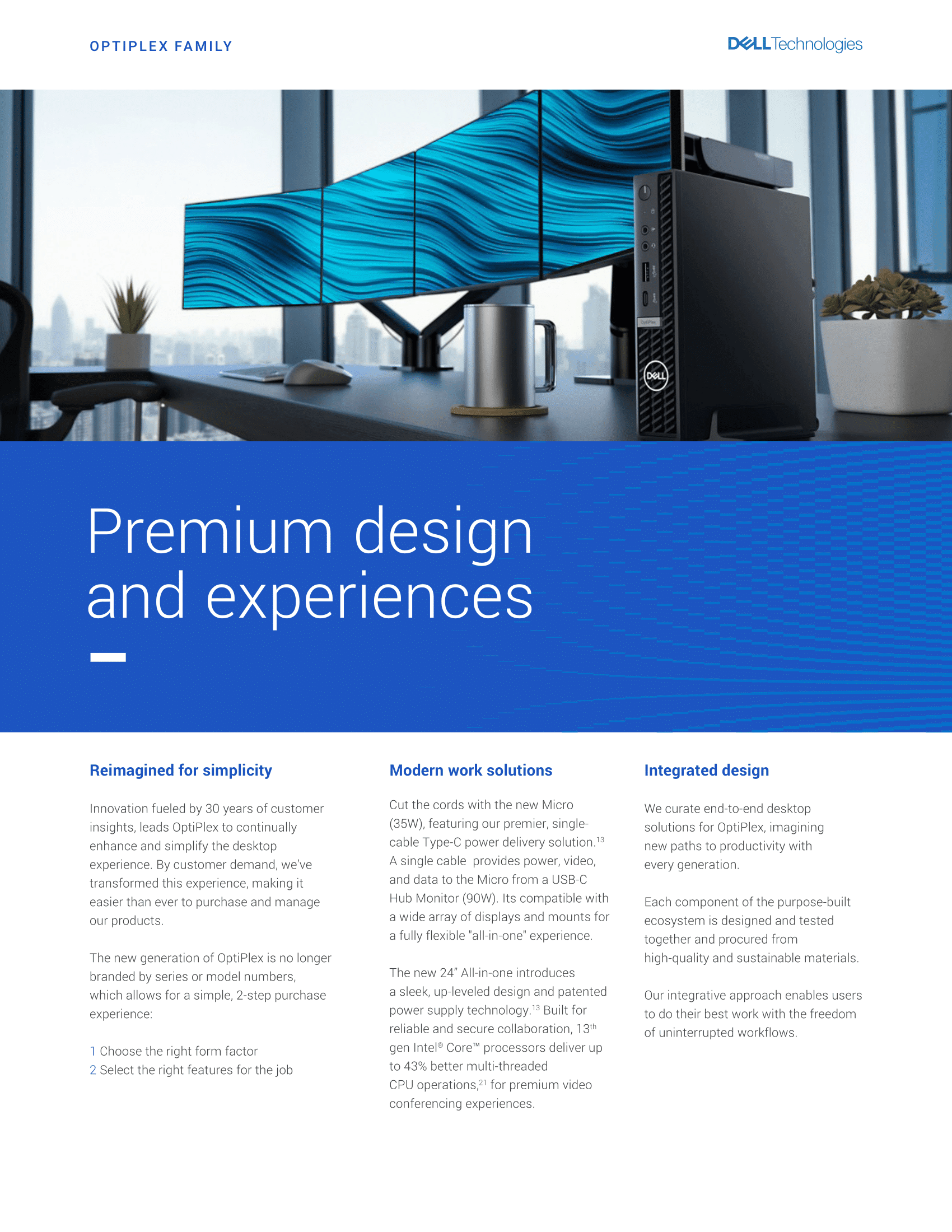 OPTIPLEX FAMILY – technology TODAY